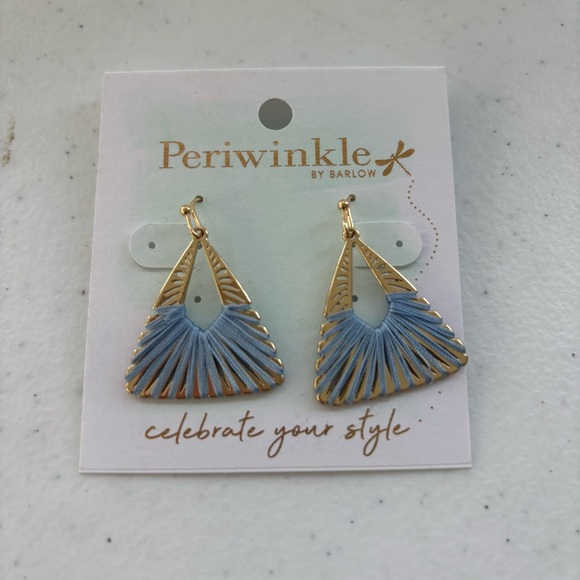 Periwinkle by Barlow | Jewelry | Periwinkle By Barlow Gold And Blue Art ...